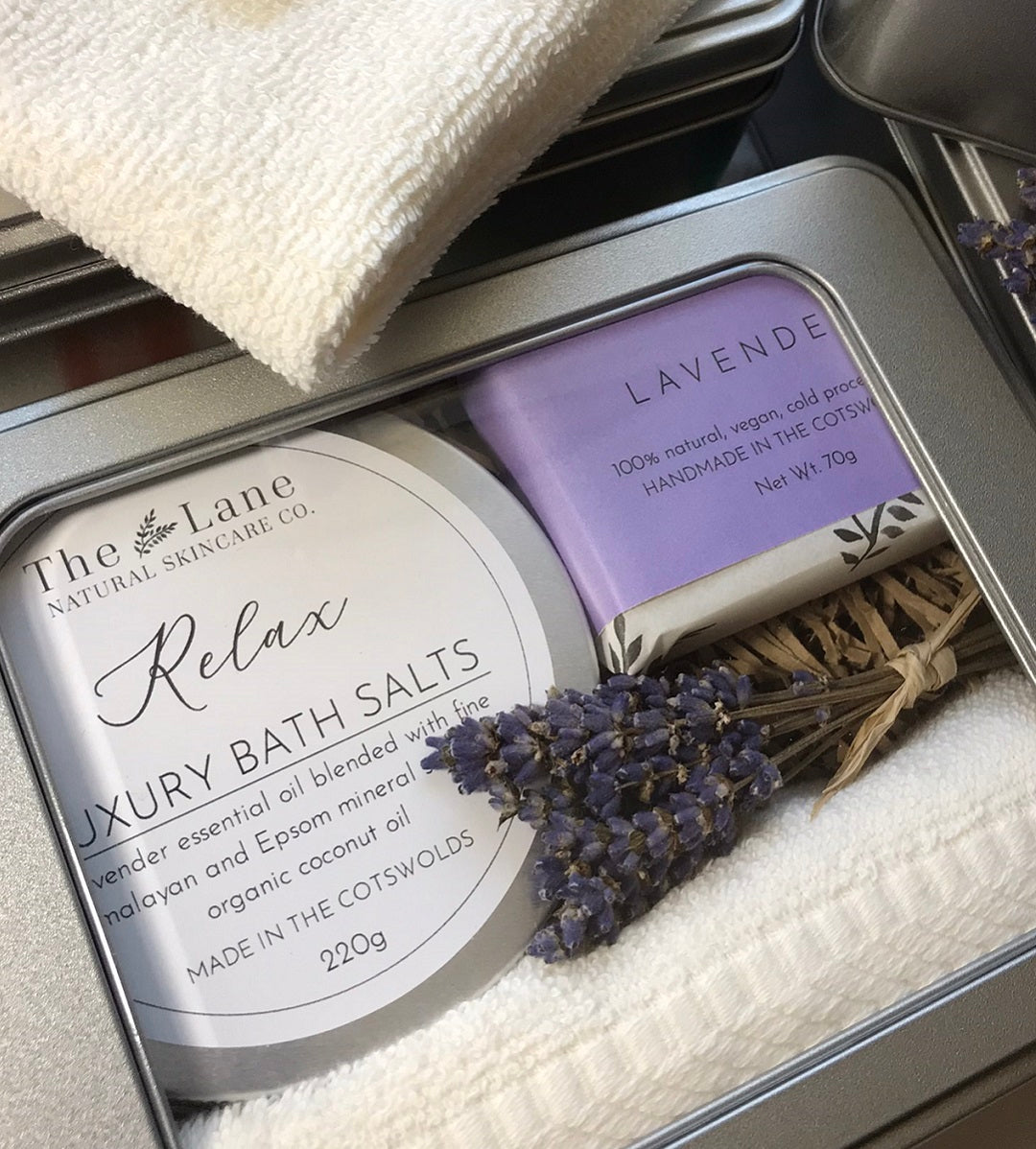Lavender Spa Gift Set – The Lane Natural Skincare Company